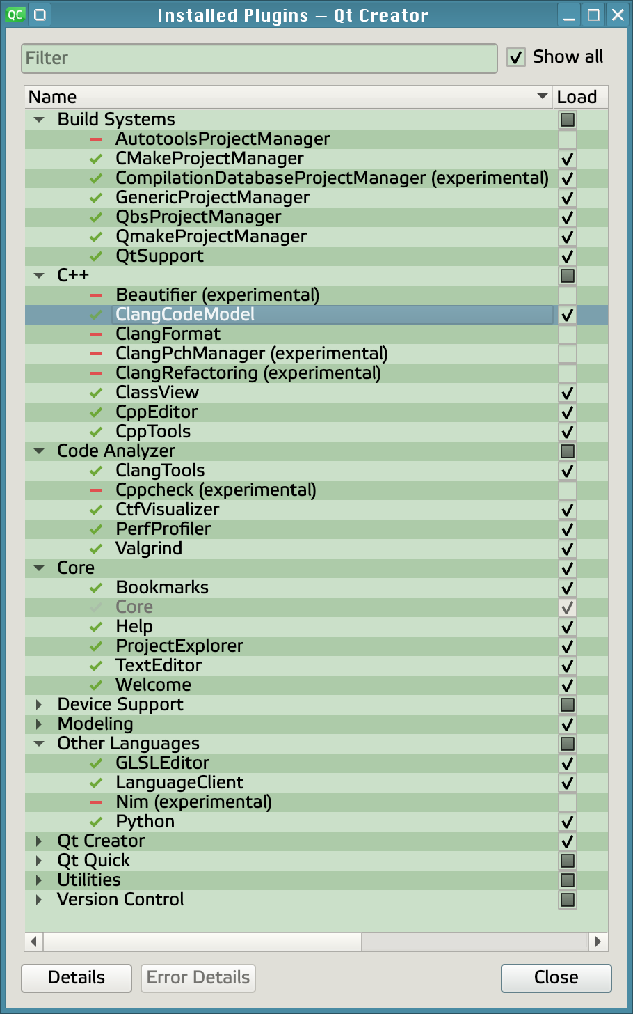 Developing on WebKitGTK with Qt Creator 4.12.2 – Happy coding